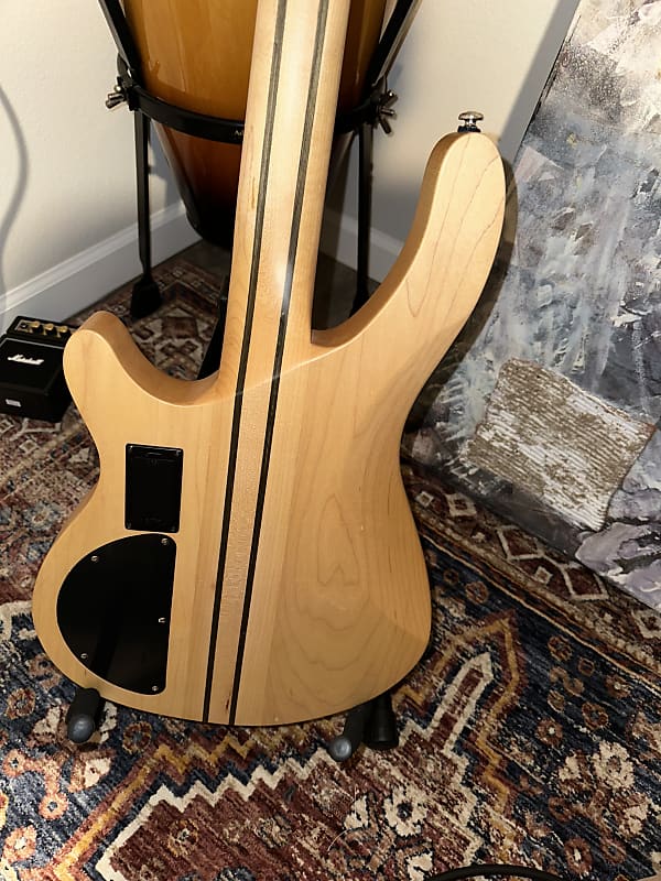 Stagg BA704 A 4-String Electric Bass Guitar Natural Finish | Reverb