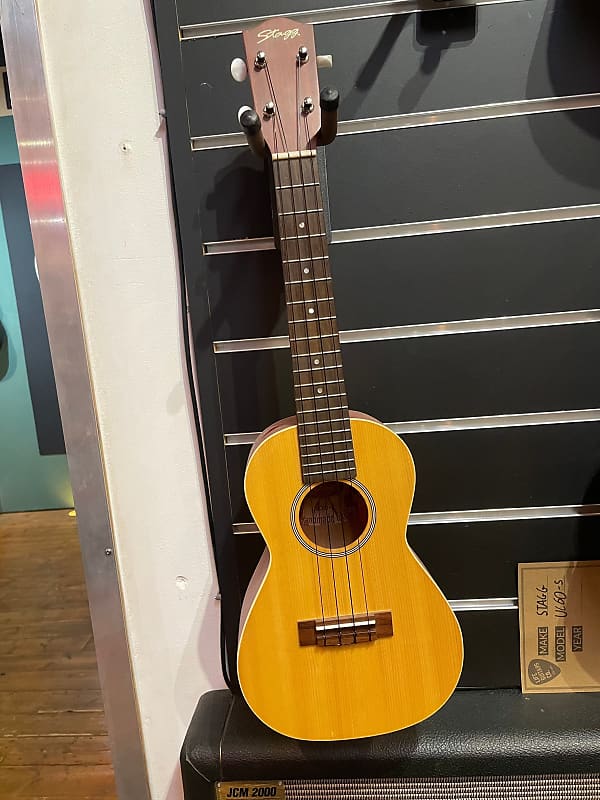 Stagg UC60-S Concert Ukulele with Spruce Top - Natural | Reverb