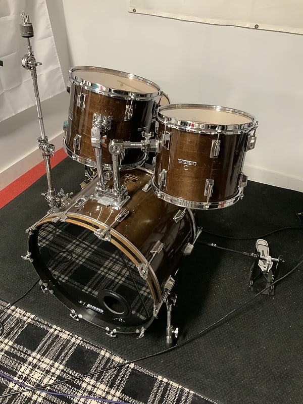 Pearl MLX Maple 1980s Four Piece - Walnut Finish | Reverb