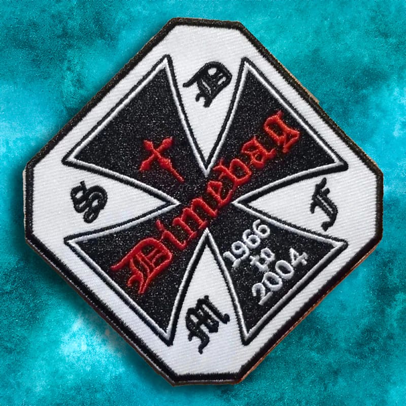 PANTERA DIMEBAG DARRELL ABBOTT EMBROIDERED IRON ON PATCH | Reverb
