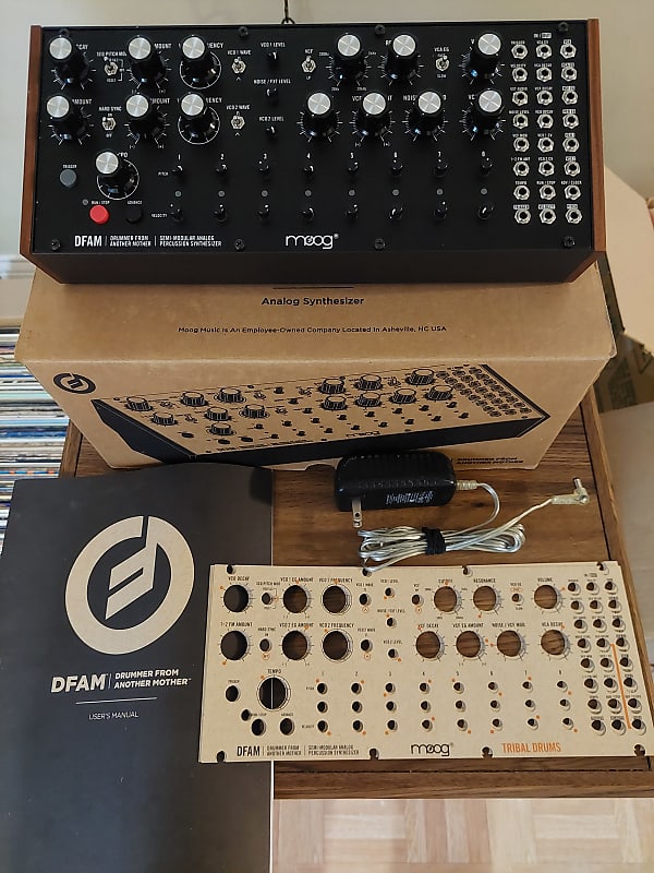 Moog DFAM Drummer From Another Mother Semi-Modular Analog | Reverb