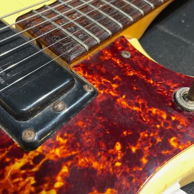 Mosrite 1966 The Ventures Model Mark V White (S/N:B1226) | Reverb