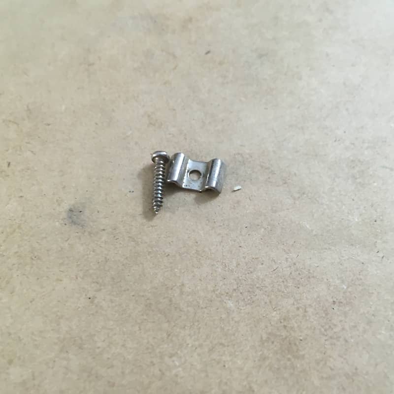 Luthier Parts Butterfly String Retainer Natural Relic | Reverb