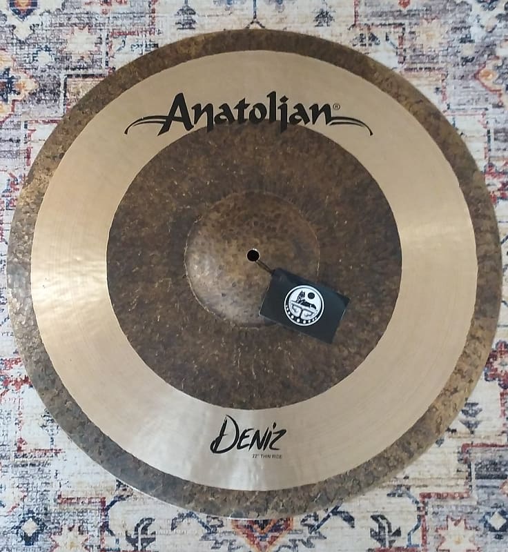 Anatolian Cymbals 22" Deniz Thin Ride - 2870g | Reverb