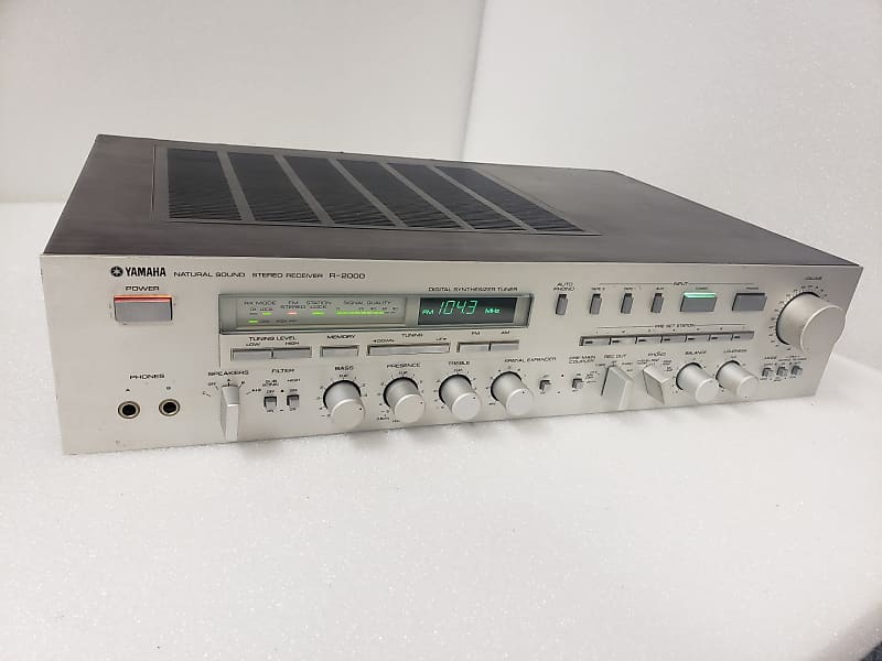 Fully Restored Yamaha R-2000 Stereo AM/FM Receiver - 150WPC | Reverb
