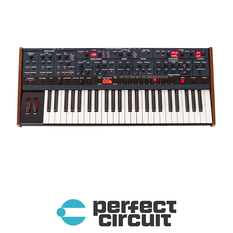 Sequential OB-6 6 Voice Analog Synthesizer [DEMO] | Reverb