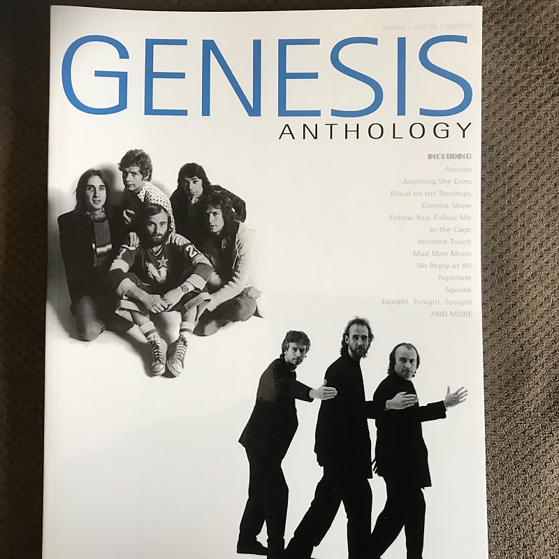 Genesis “Anthology”songbook for guitar | Reverb