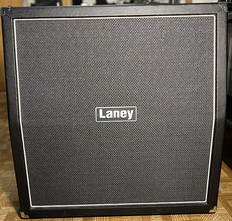 Laney GS412PA 240-Watt 4x12" Guitar Speaker Cabinet - Black | Reverb