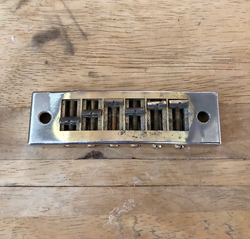 Harmonica Bridge (fits L6S/L5S) MIJ/Japanese 1970s Gold | Reverb
