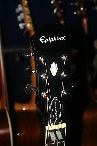 Epiphone Hummingbird PRO/EB | Reverb Epiphone Hummingbird PRO/EB | Reverb