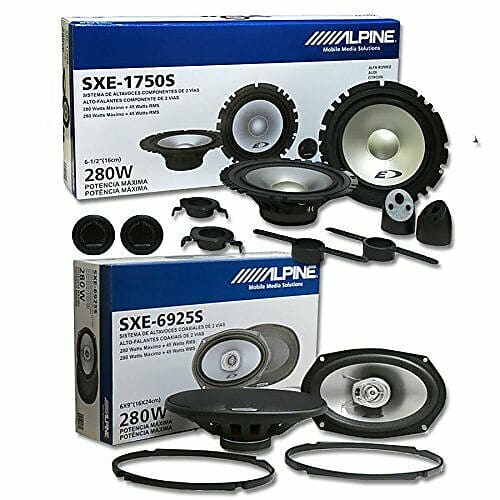 Alpine SXE-6925S 2-way 6"x9" 280 Watts Coaxial + SXE-1705S | Reverb