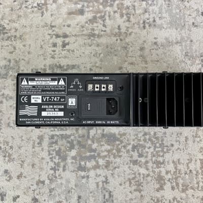 Avalon VT-747sp Stereo Tube Compressor and Equalizer | Reverb