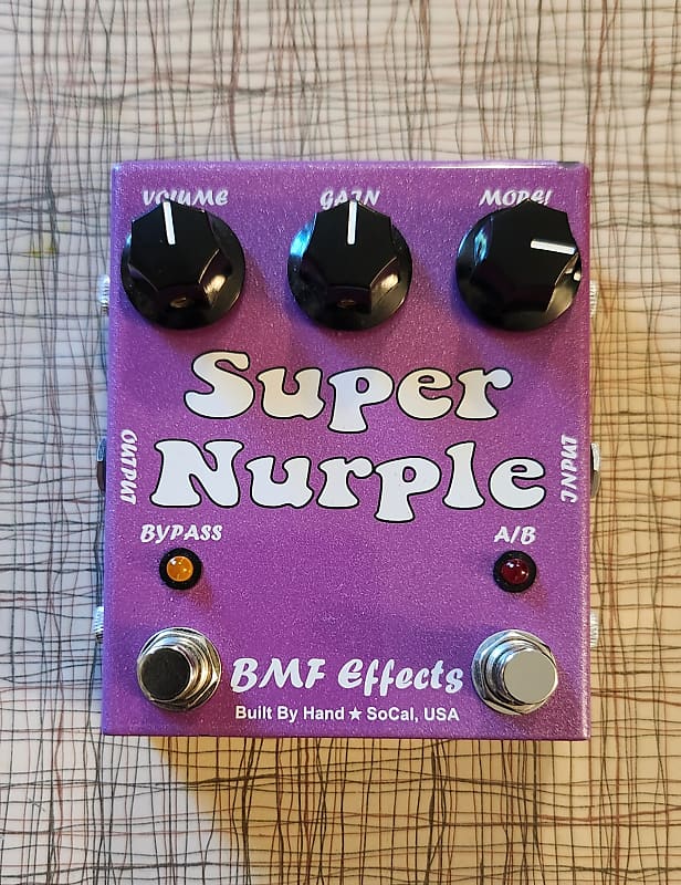 BMF Effects Super Nurple w/ box - ULTRA RARE, 12 of 12 ever | Reverb