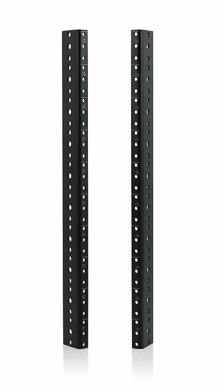 Gator Rackworks Heavy Duty Steel Rack Rail Set; 10U Rack Size | Reverb