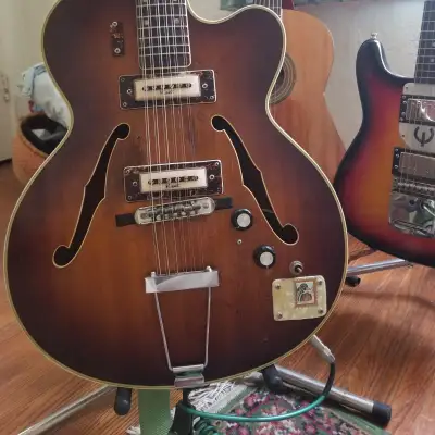 Gagliano Hofner 12-String President Thinline hollowbody | Reverb