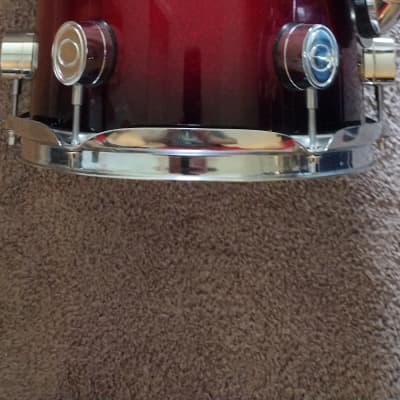 PDP 10x8" X7 All Maple - Red Sparkle Fade | Reverb