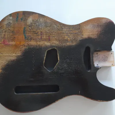 Telecaster Japan Skull Relic Body | Reverb