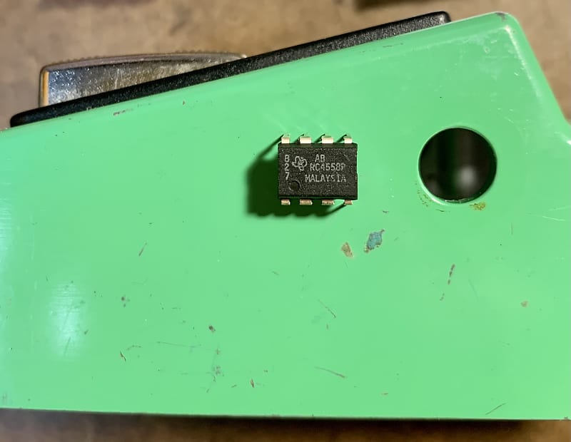 Vintage 1978 Texas Instruments Ti RC4558P Malaysia OpAmp | Reverb