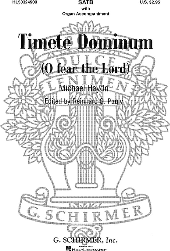 Timite Dominum (O Fear the Lord) | Reverb