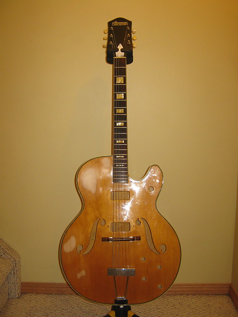 Rare Harmony Meteor H71 1959 Hollowbody Electric Guitar | Reverb