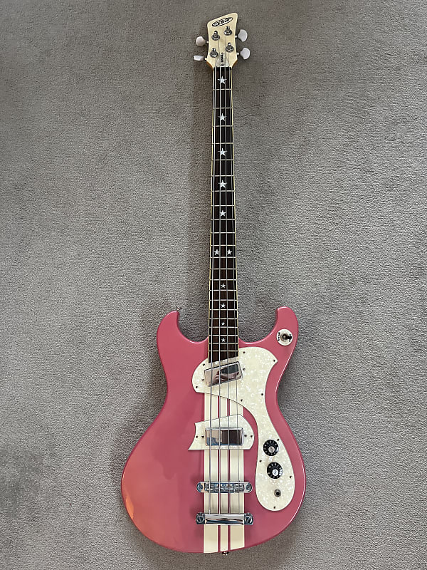 Di Pinto Mach IV bass (Univox hi-flyer/Mosrite type) | Reverb UK