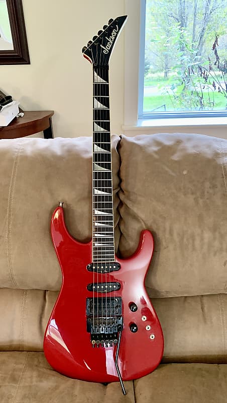 Jackson Soloist 1986 San Dimas - Ferrari Red | Reverb