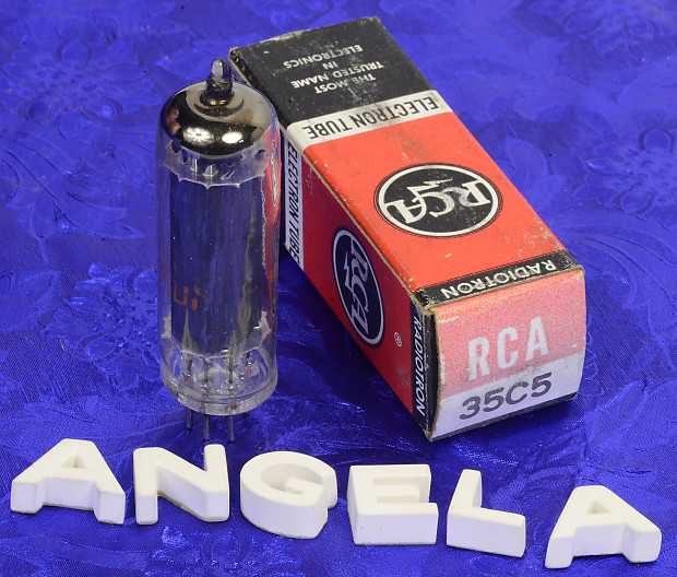 RCA Electron Tubes For Audio 35C5 Output Power Tube '60s New | Reverb