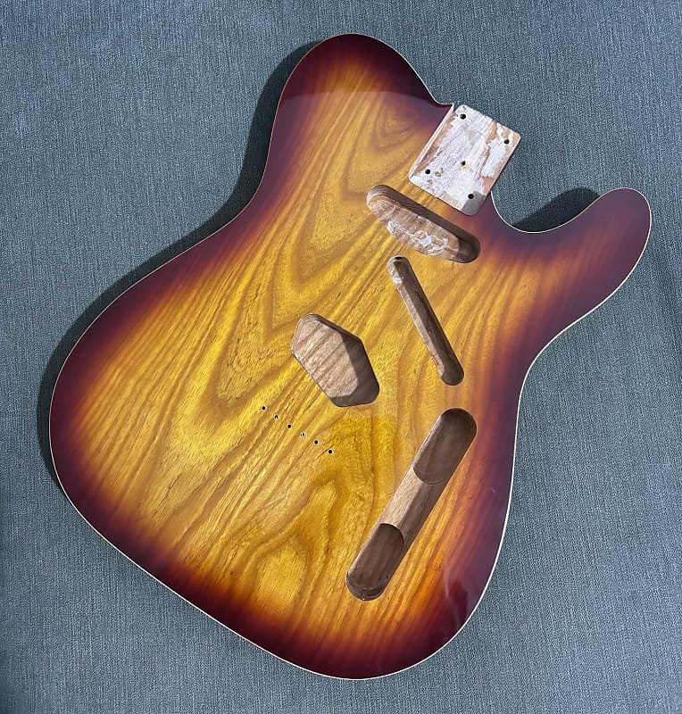 Level Up Guitars Ash Tele Body (Double Bound) - | Reverb Canada