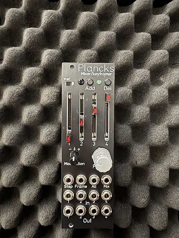 JakPlagg PlancksII Eurorack module Mutable Frames redesign | Reverb