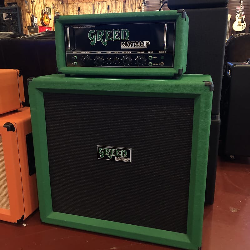 Green Matamp GT120 W/4x12 | Reverb