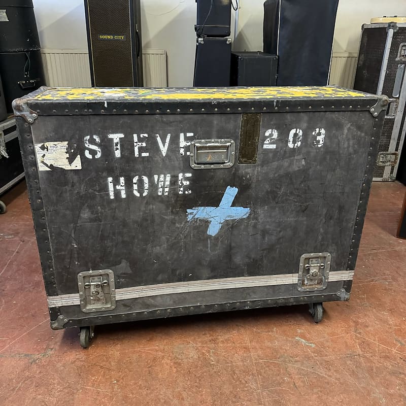 *Ex Steve Howe YES* Original Flight Case Empty Piano Synth | Reverb