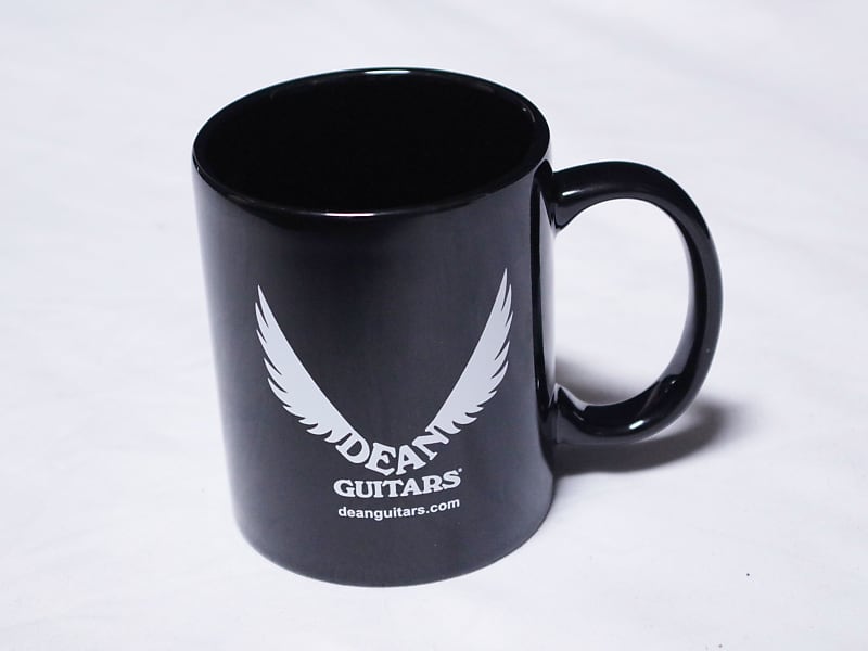 Dean Guitars Coffee MUG new merch - Dean Wings logo - black | Reverb