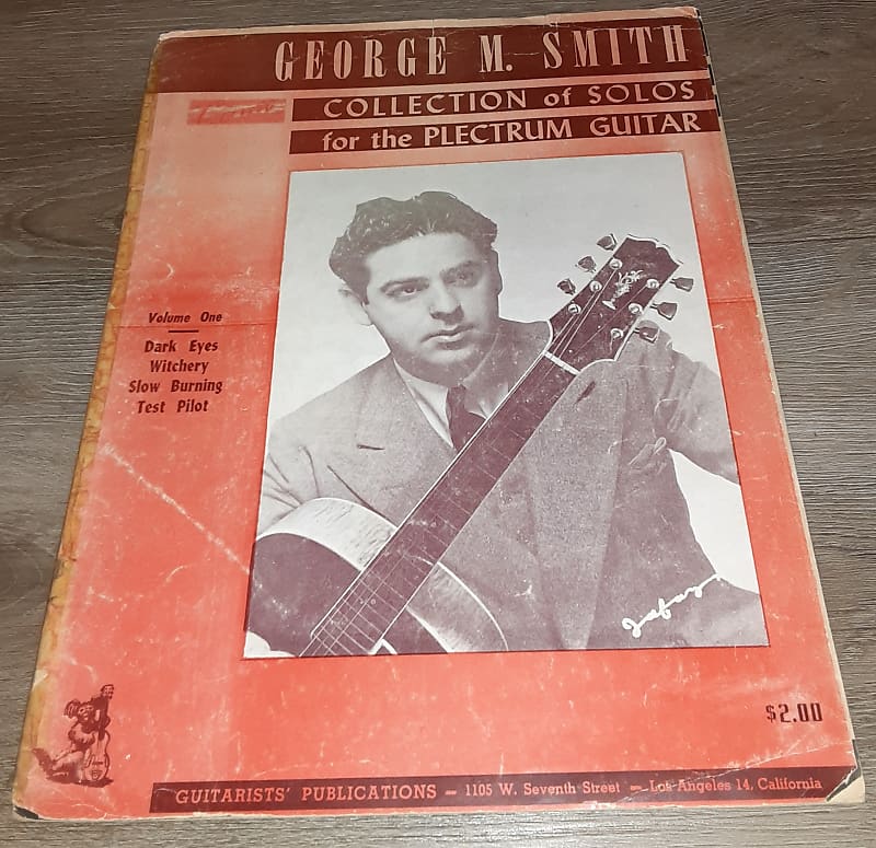 GEORGE M. SMITH - COLLECTION OF SOLOS FOR THE PLECTRUM GUITAR | Reverb
