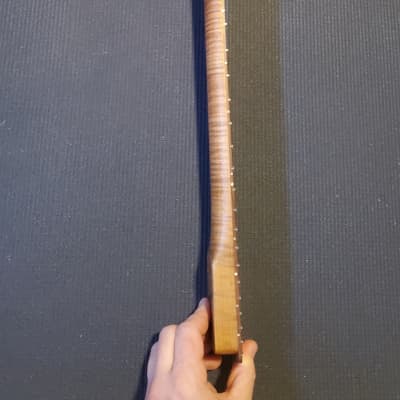 Warmoth Warhead Neck - Roasted Flame Maple - Right Hand | Reverb