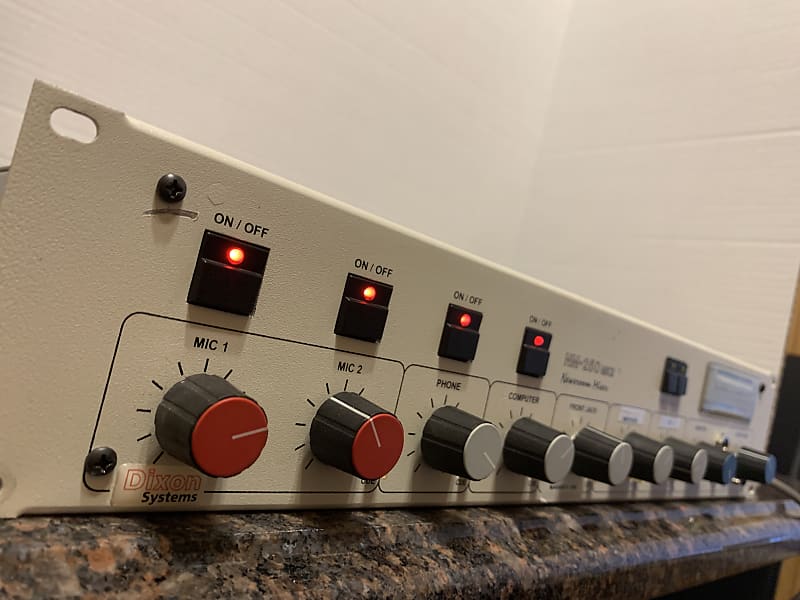 Dixon NM250 MKII Newsroom Broadcast Audio Mixer | Reverb UK
