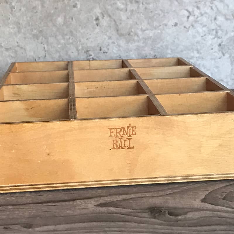 Ernie Ball Guitar Pick Box Store Display Vintage | Reverb Australia
