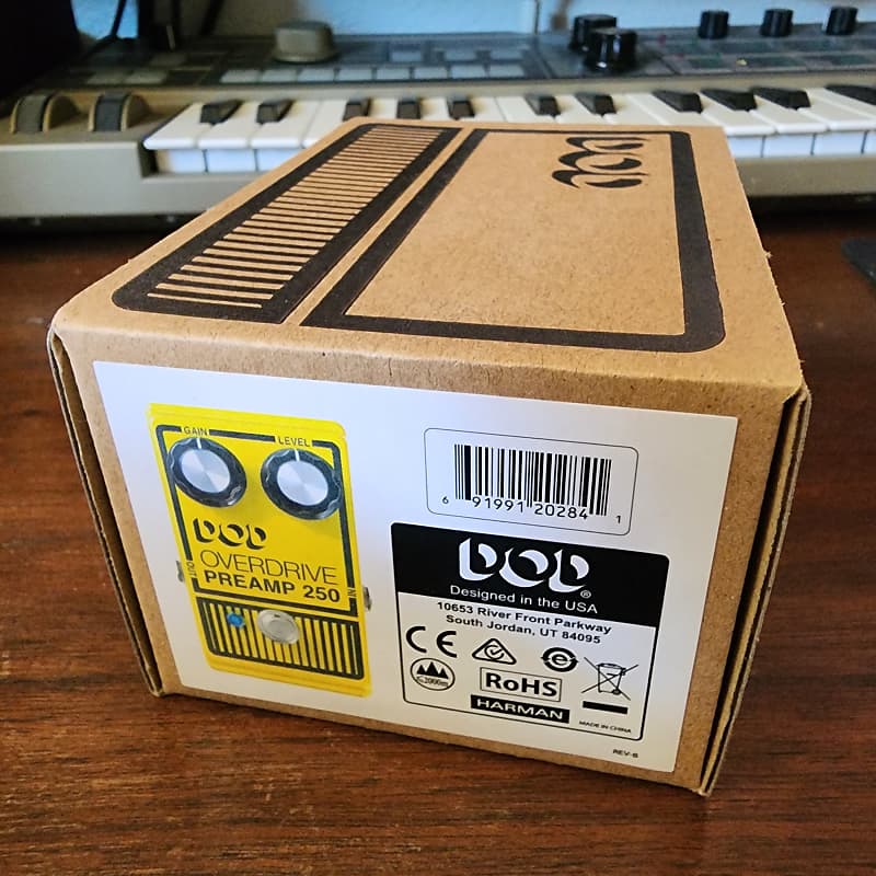 DOD Overdrive Preamp 250 (2013 Reissue) - New, Sealed in Box | Reverb