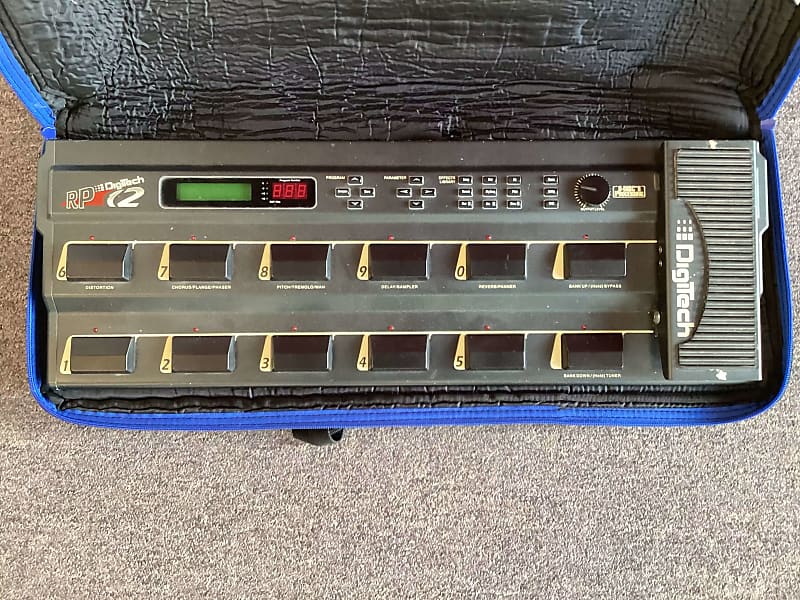 Digitech RP12 Multi FX Floordboard with Bag and Power Supply | Reverb