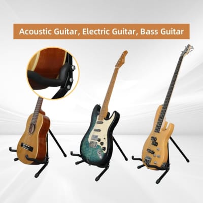 Extremely Foldable A Frame Guitar Stand for Acoustic Electric | Reverb