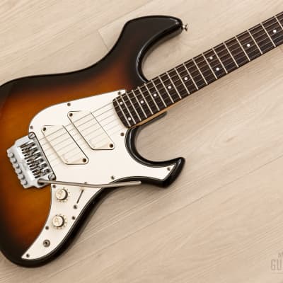 Fender Performer Made in Japan 1985 White/yellow | Reverb