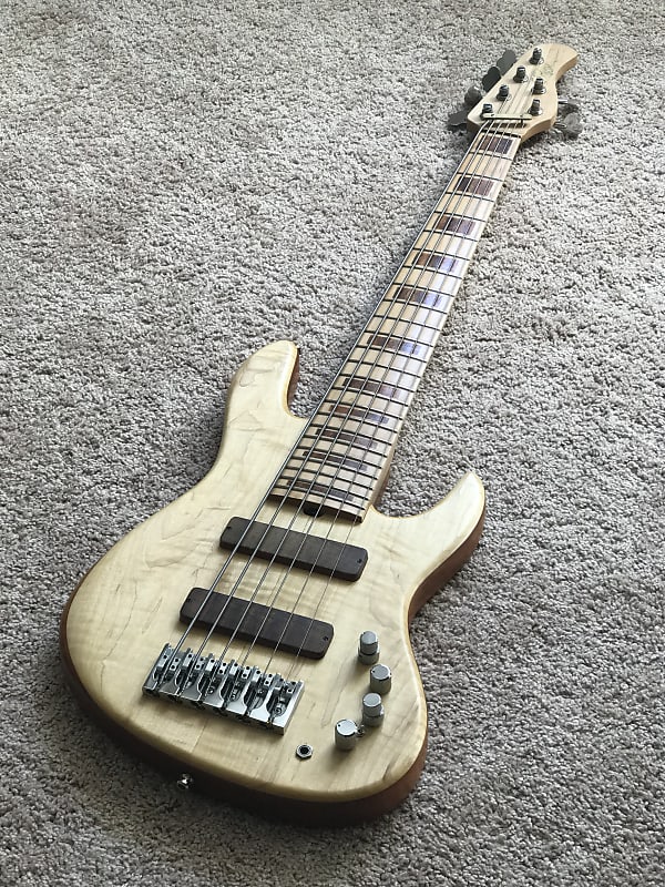 Roger (RBass) Custom 6 String Bass Guitar | Reverb
