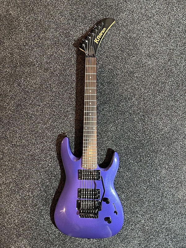 Kramer Striker FS2027S 7 2001 - Metallic Purple | Reverb Australia