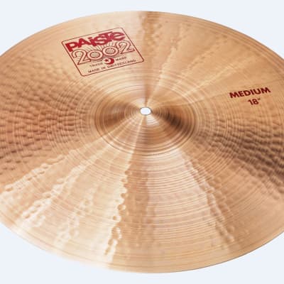 Paiste 2002 18" Giga Bell Ride Cymbal/Red-White | Reverb