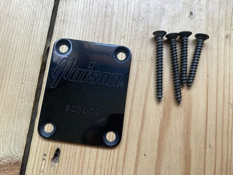 Maison Super Strat Stratocaster Guitar Neck Plate & | Reverb Australia