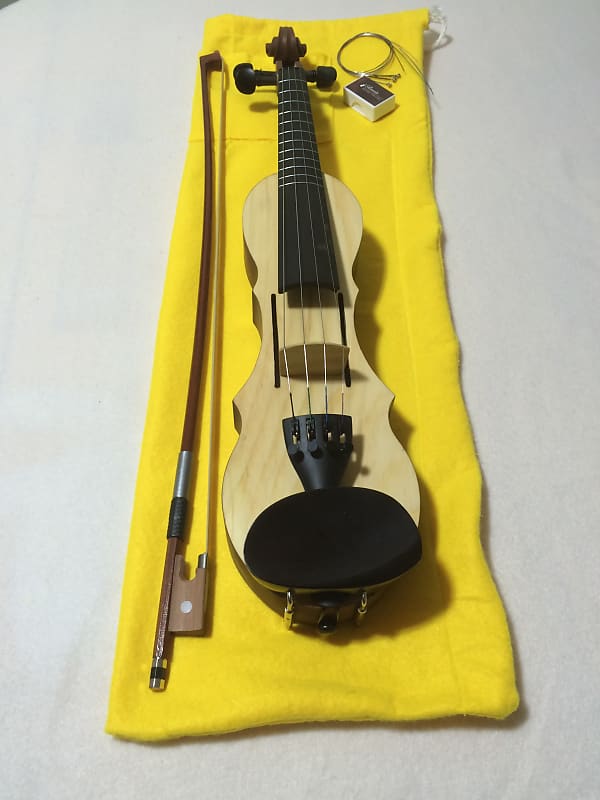 Violin. Fretted 4/4 size, pochette style travel fiddle. | Reverb