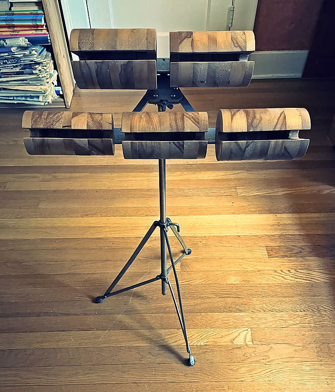 Unbranded Temple Wood Block Percussion Set | Reverb