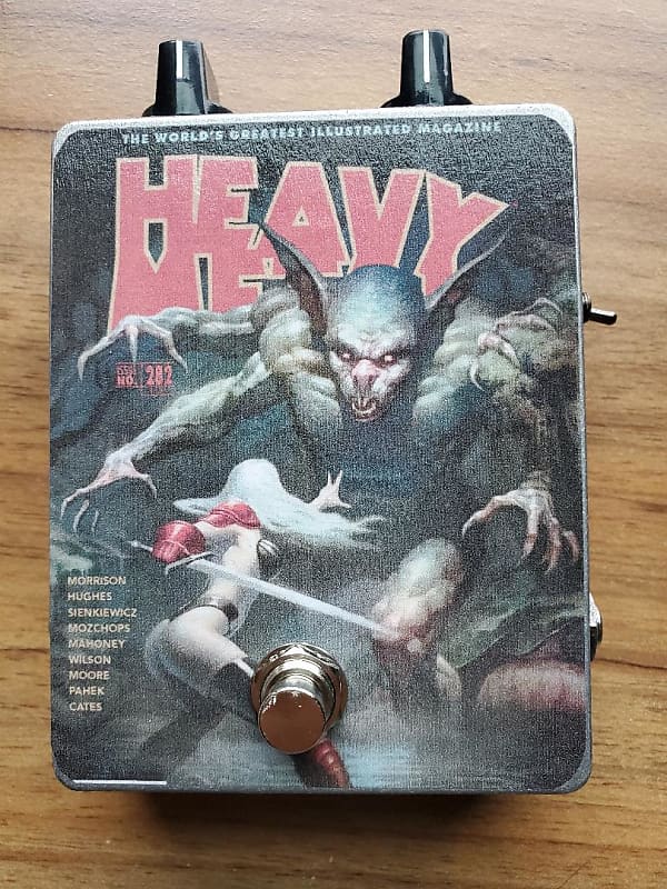 Dentone Heavy Metal clone of MXR Script Logo Distortion plus | Reverb