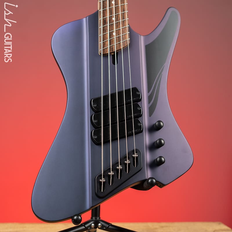 Dingwall D-Roc Standard 5-String Bass Matte Blue to Purple | Reverb