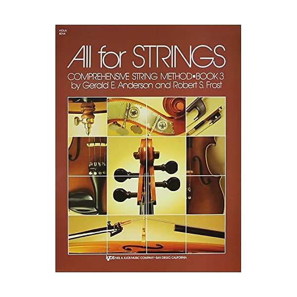 80VA All For Strings Book 3: Viola (All for Strings) | Reverb UK