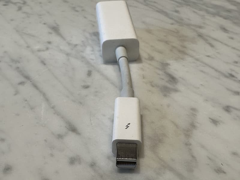 Apple Thunderbolt 1/2 to Firewire 800 Adapter - White | Reverb